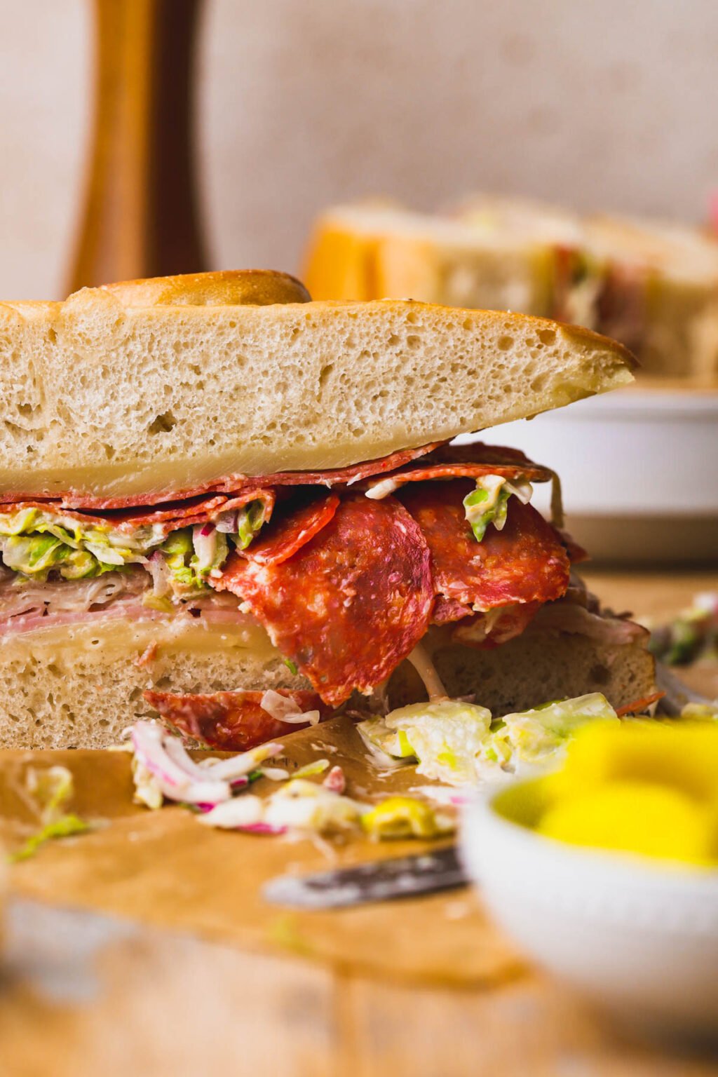 Italian Grinder Sandwich - The Epicurean Mouse